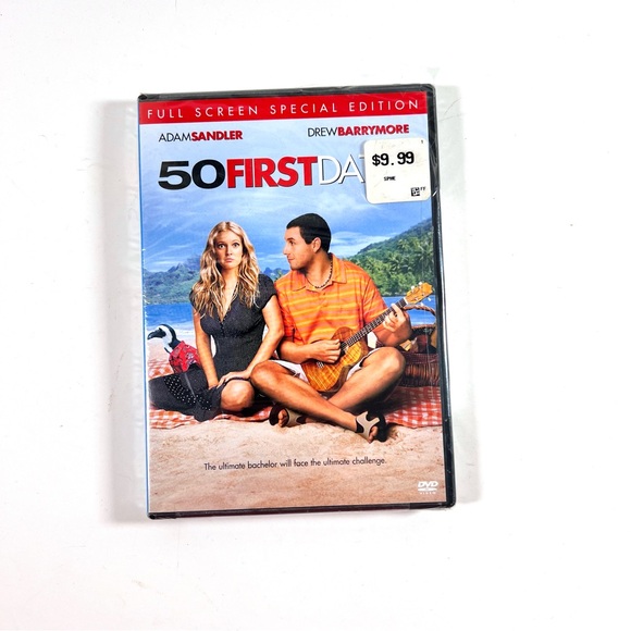 Columbia | Media | 5 First Dates New Sealed Dvd Adam Sandler And Drew ...